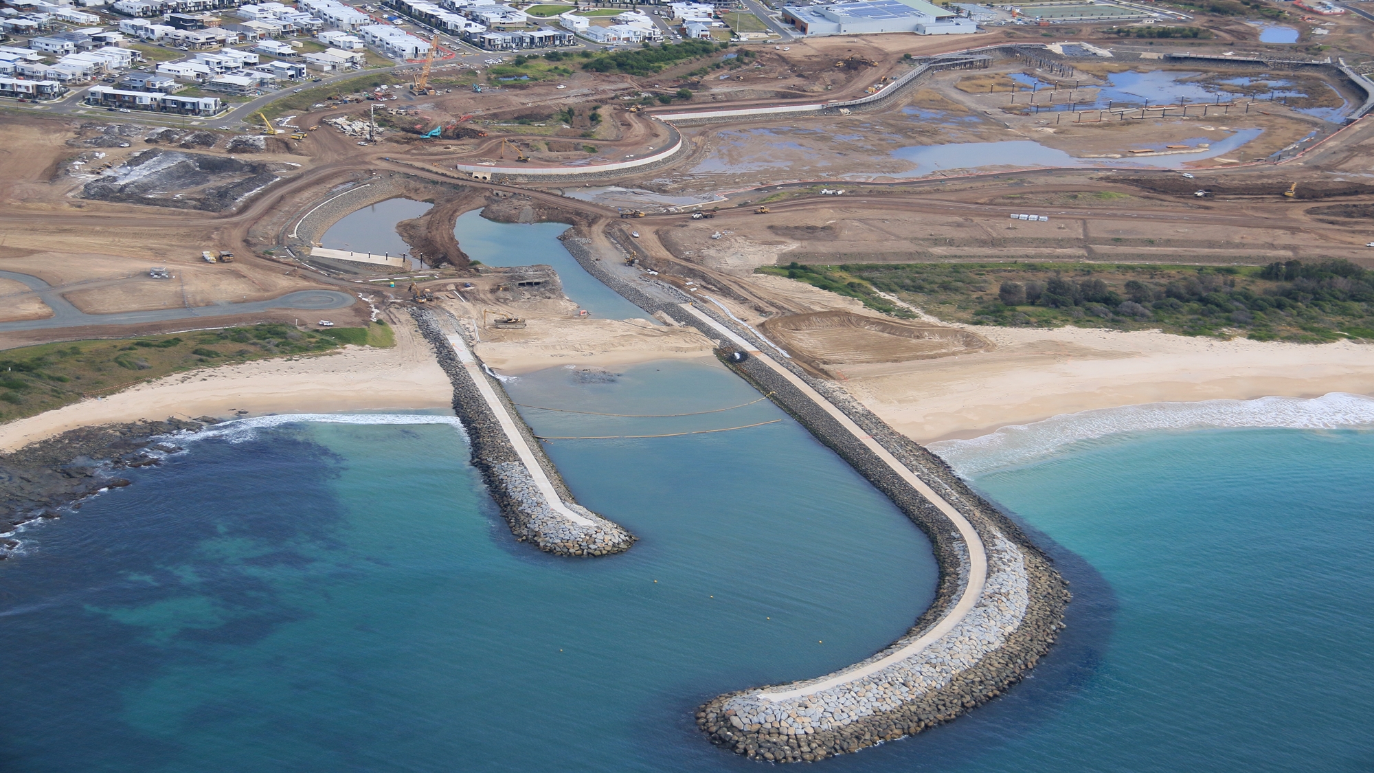 The Waterfront, Shell Cove Construction Images 2019