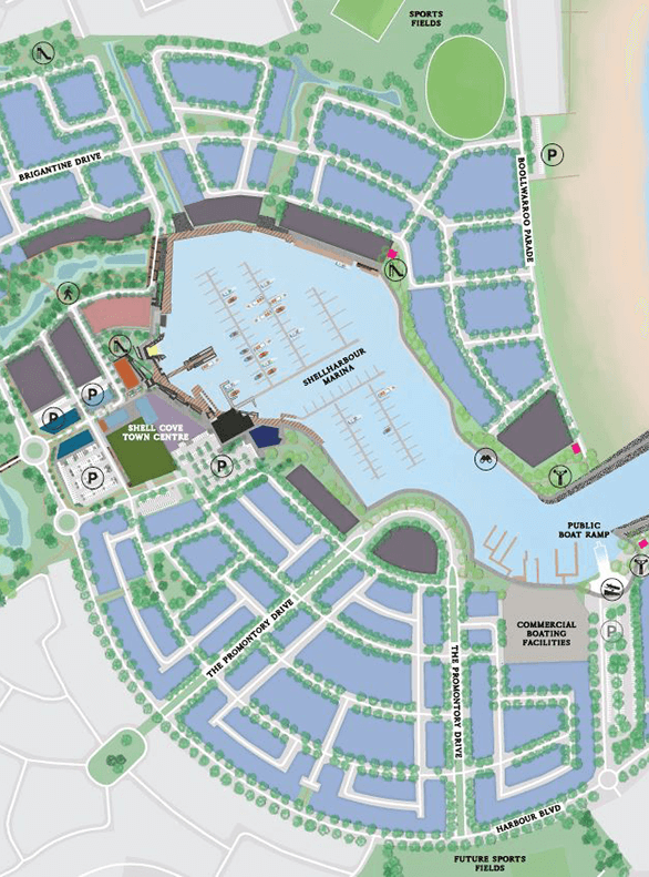 Masterplan, Brochure & Guides | The Waterfront, Shell Cove NSW
