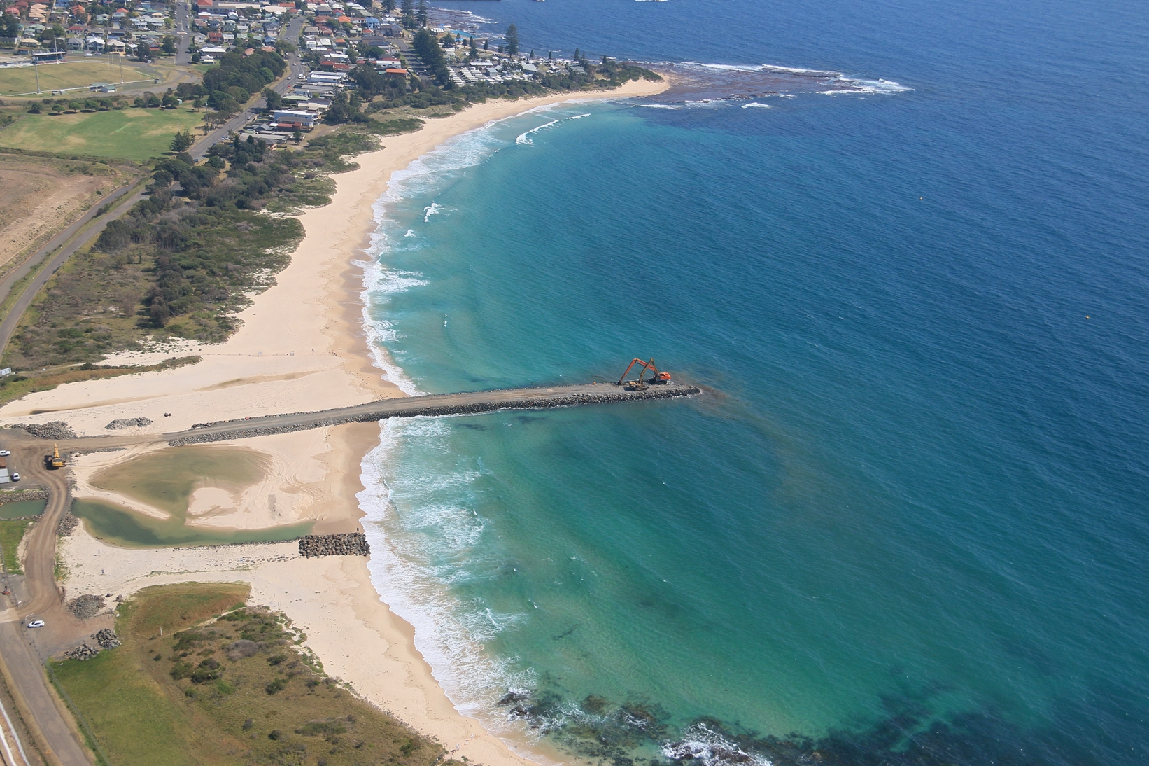 The Waterfront, Shell Cove Construction Images 2016